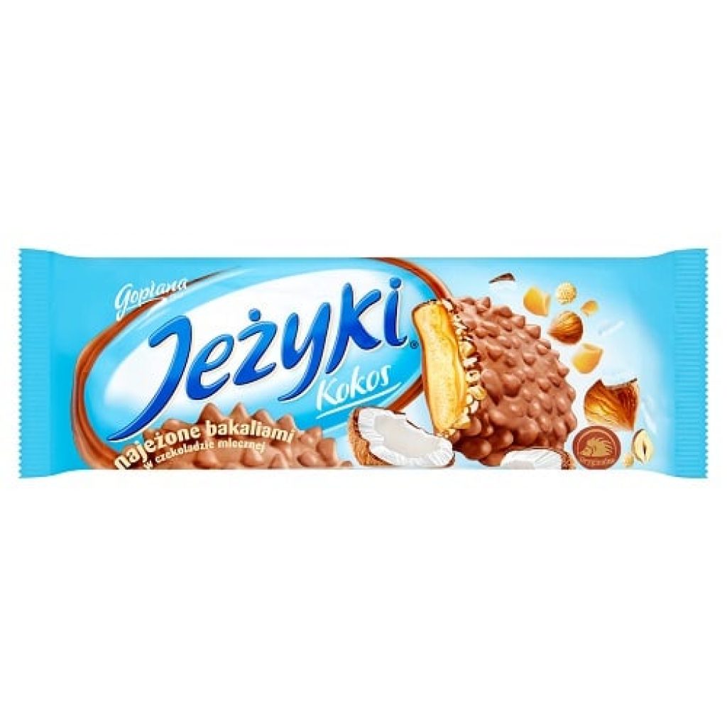 Jutrzenka jezyki kokosowe 140g | Biscuits polonais à la noix de coco